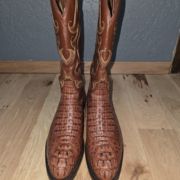 Tony Lama | Shoes | Tony Lama Exotic Caiman Western Boots | Poshmark